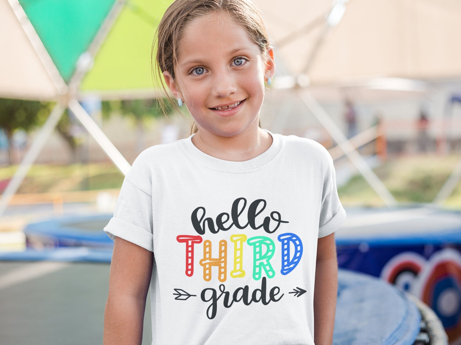 Hello Third Grade SVG Back to School SVG First Day of School - Etsy