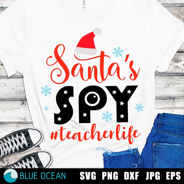 Santa Spy Shirt - Etsy