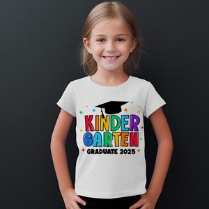 Kindergarten Graduate 2025 SVG: Kinder Grad PNG, JPG (digital Download ...
