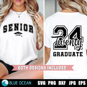 Senior 2024 SVG, Senior Twenty 24 SVG, Twenty 24 Graduate SVG ...