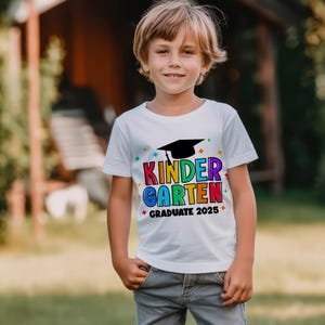 Kindergarten Graduate 2025 SVG: Kinder Grad PNG, JPG (digital Download ...