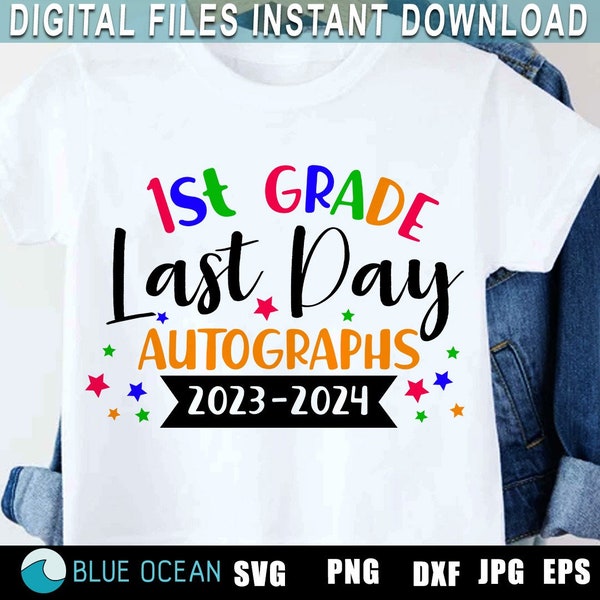 Last Day of 1st Grade - Etsy