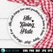 Giving Plate Svg, Cookie Plate Svg, Christmas SVG, Sharing Plate Svg - Etsy