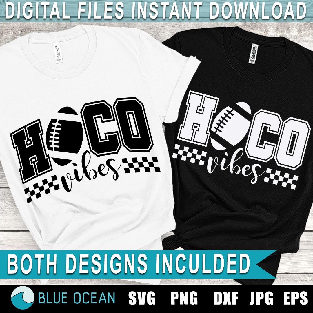Hoco Footbal SVG PNG: Homecoming 2026 Shirt Design (digital Download ...