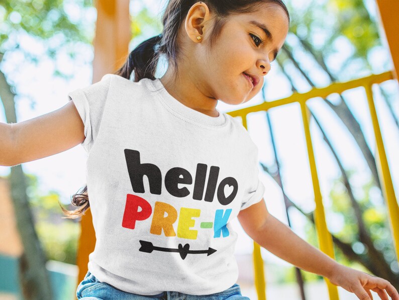 Hello Pre-k SVG Back to School SVG Prek Svg First Day of - Etsy