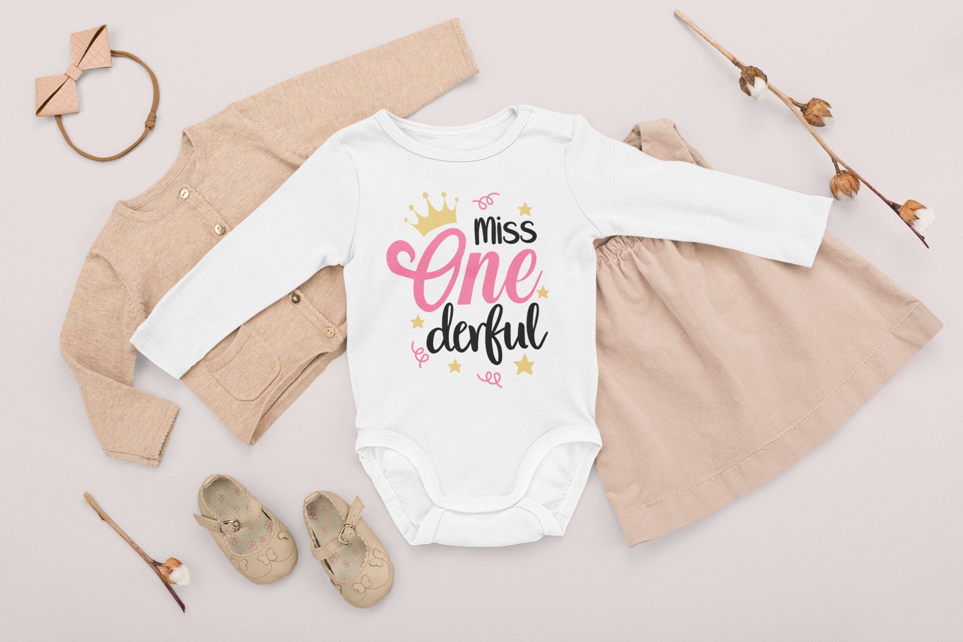 Miss One Derful SVG Miss Onederful SVG 1st Birthday Girl - Etsy