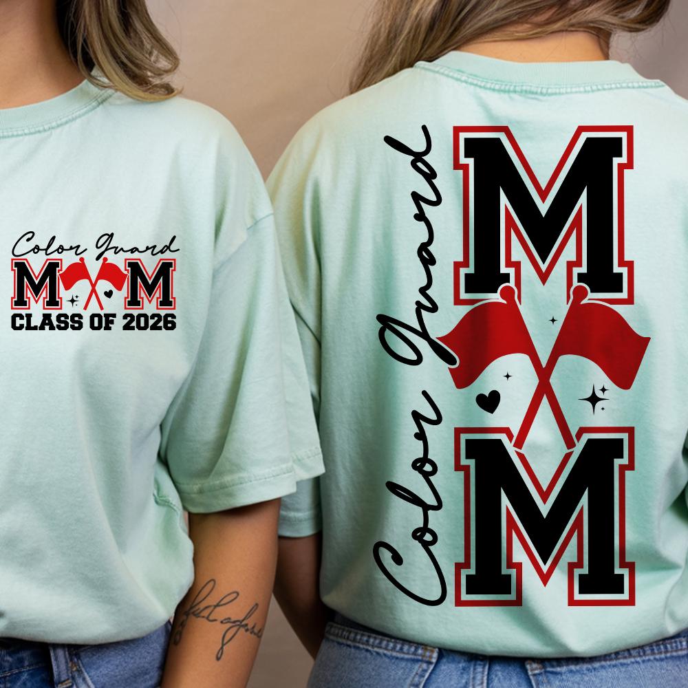 Color Guard Mom SVG PNG: Marching Band Mom Glitter Design (digital ...