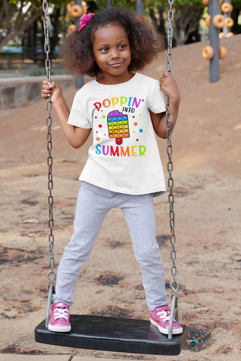 Poppin' Into Summer SVG, Poppin SVG, Summer Kids Svg, School's Out for ...
