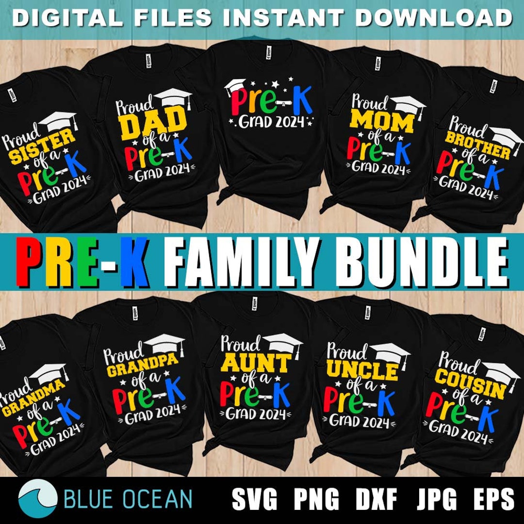 Pre-k Graduate 2024 SVG, Pre-k Graduation Bundle, Pre-k Graduation 2024 ...