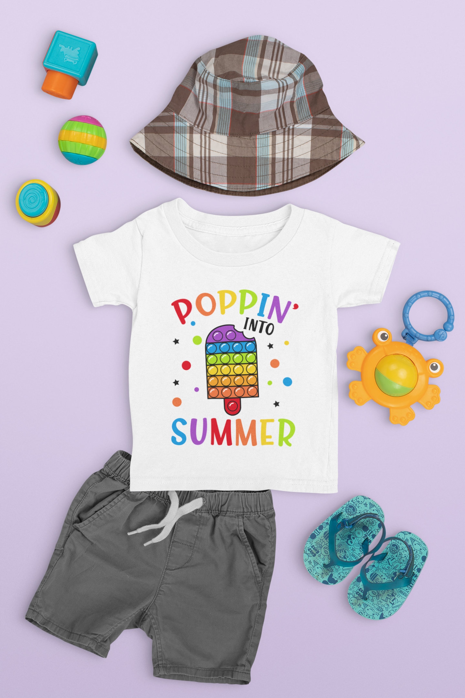 Poppin' Into Summer SVG, Poppin SVG, Summer Kids Svg, School's Out for ...