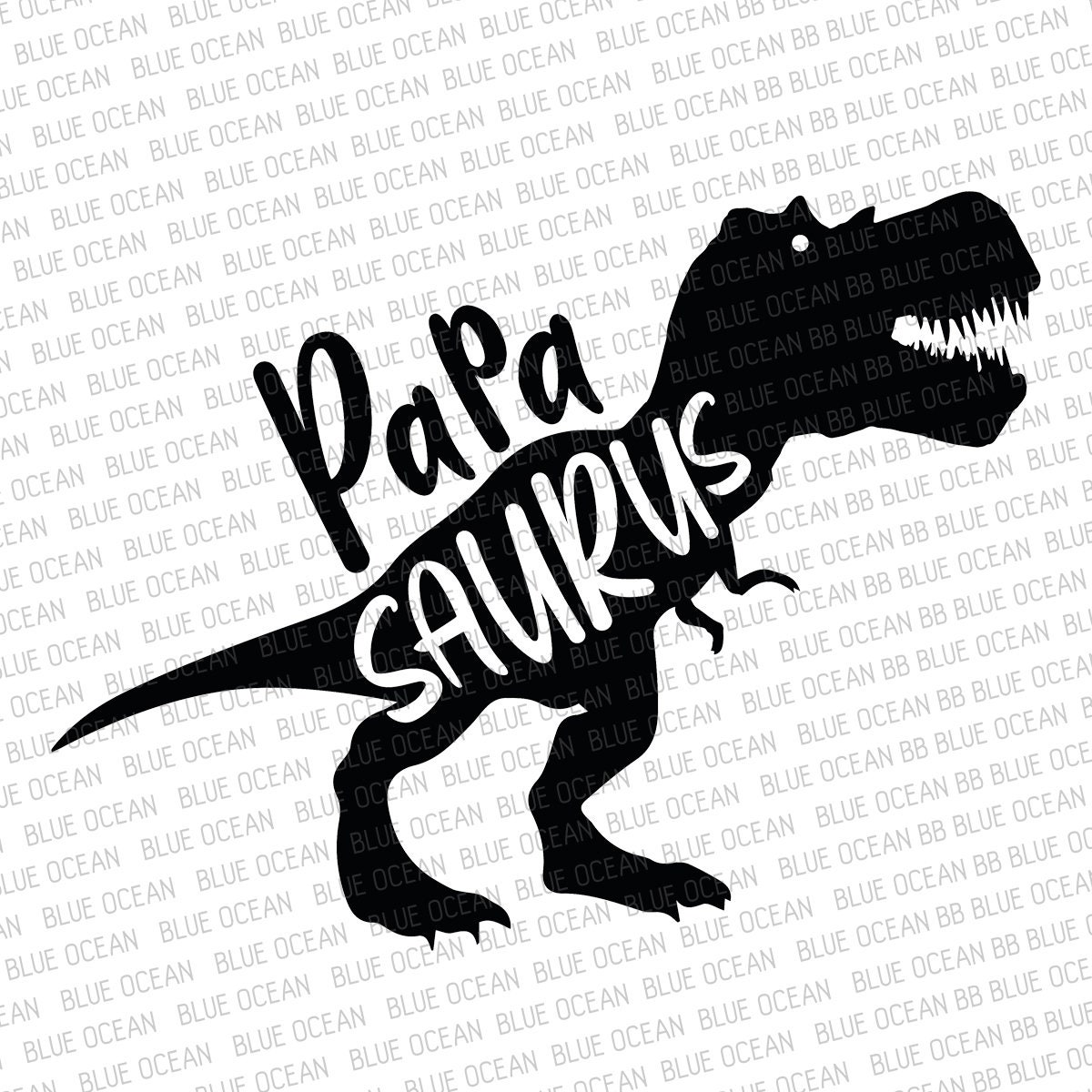 Papa Saurus SVG Dinosaur SVG T-Rex Dinosaur svg Fathers | Etsy