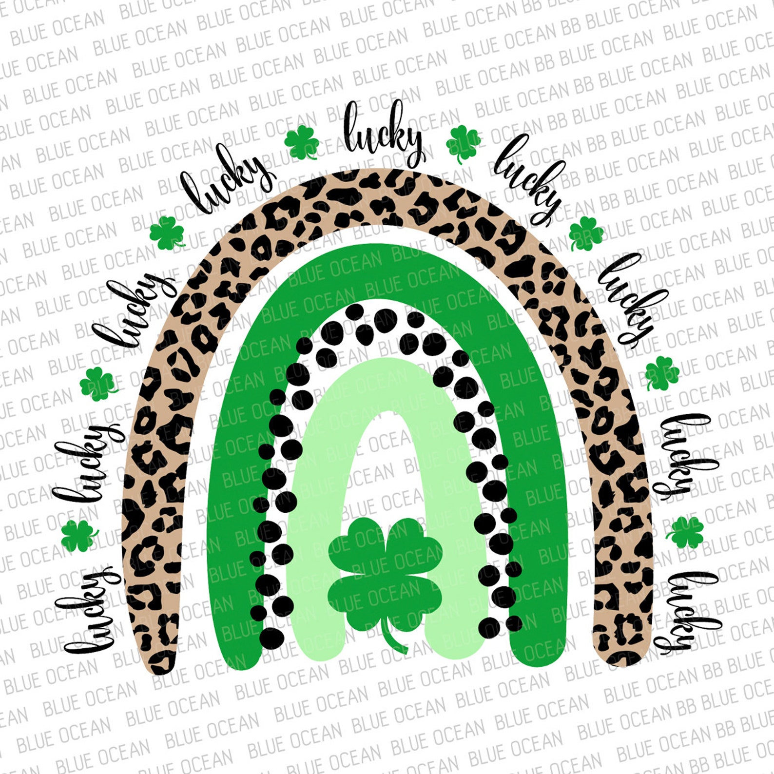 St Patricks Rainbow SVG Lucky Rainbow St Patricks Day Cut - Etsy