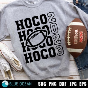 Hoco 2023 SVG Football SVG School Homecoming HOCO Football - Etsy Canada