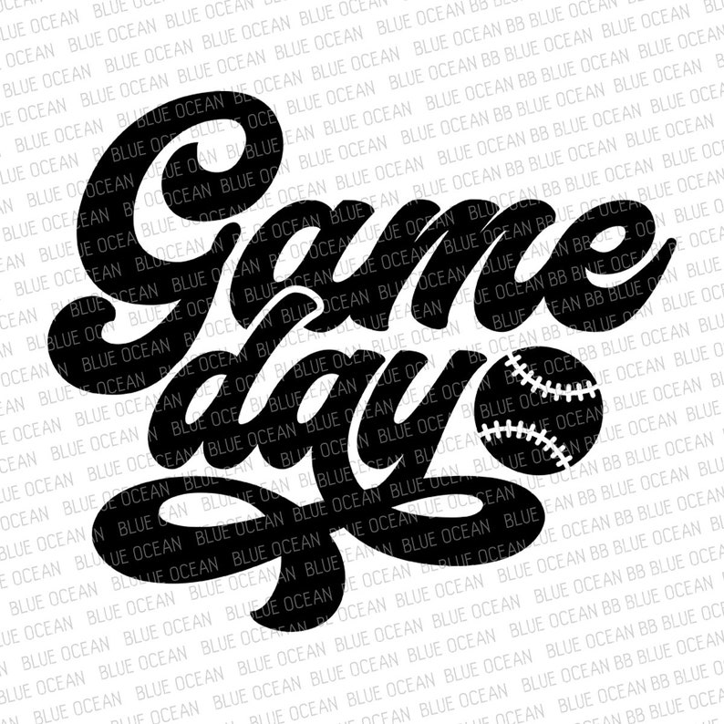 Game Day Baseball SVG Game Day SVG Baseball SVG - Etsy