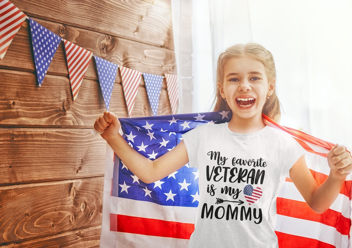 Veteran SVG, My Favorite Veteran is My Mommy SVG, Veterans Day SVG ...
