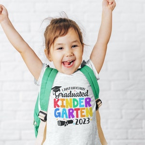 Kindergarten Svg, Kindergarten Graduate 2023 SVG, Officially Graduate ...