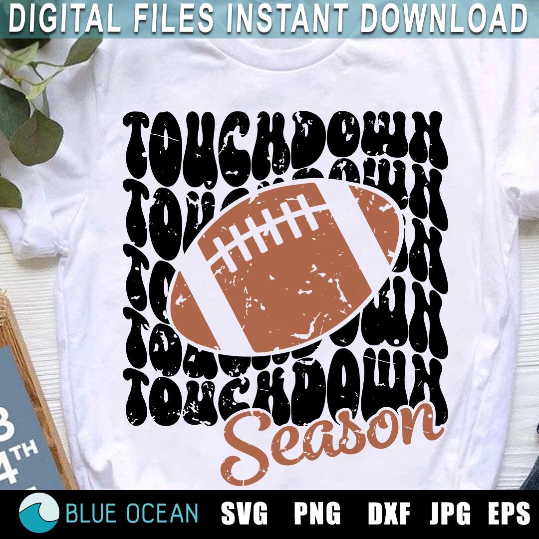 Touchdown SVG, Game Day Svg, Football Season Svg, Touchdown Png ...