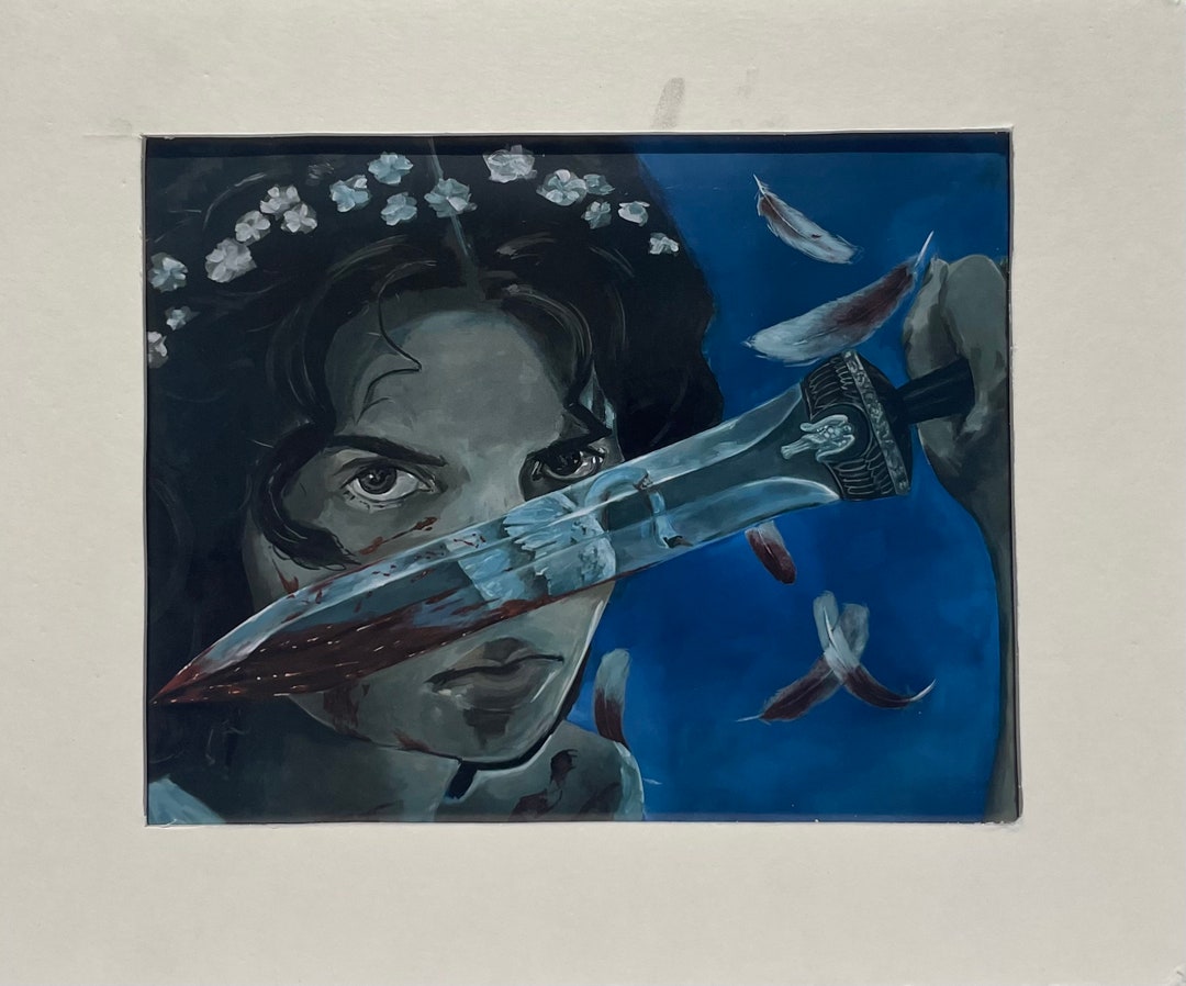 Greek Myth Leda and the Swan Painting - Art Print With Backing Board ...