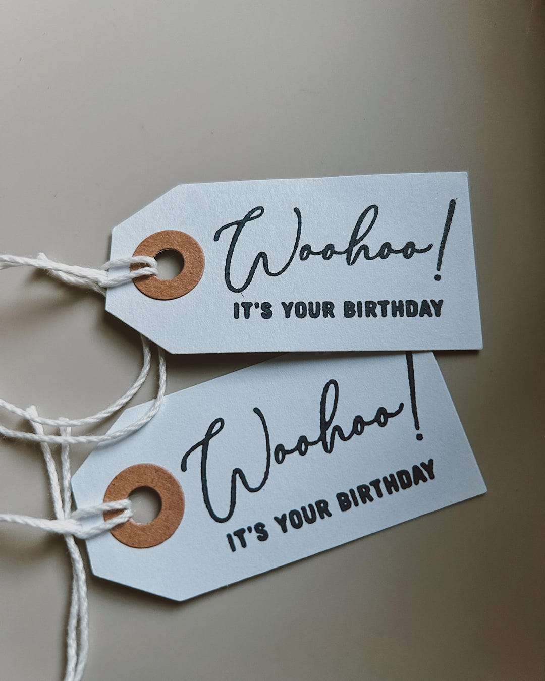 Woohoo It’s Your Birthday! - Gift Tag - Etsy