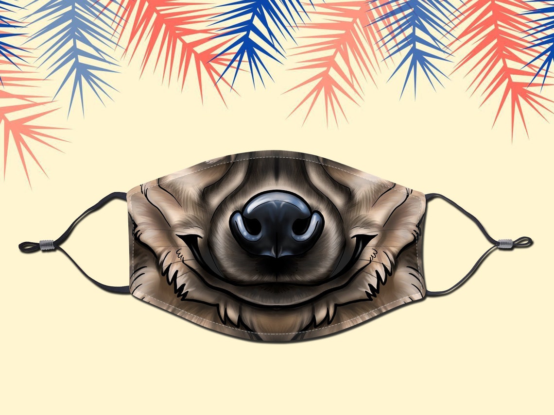 Realistic Hyena Face Mask Realistic Spotted Hyena Face Mask | Etsy