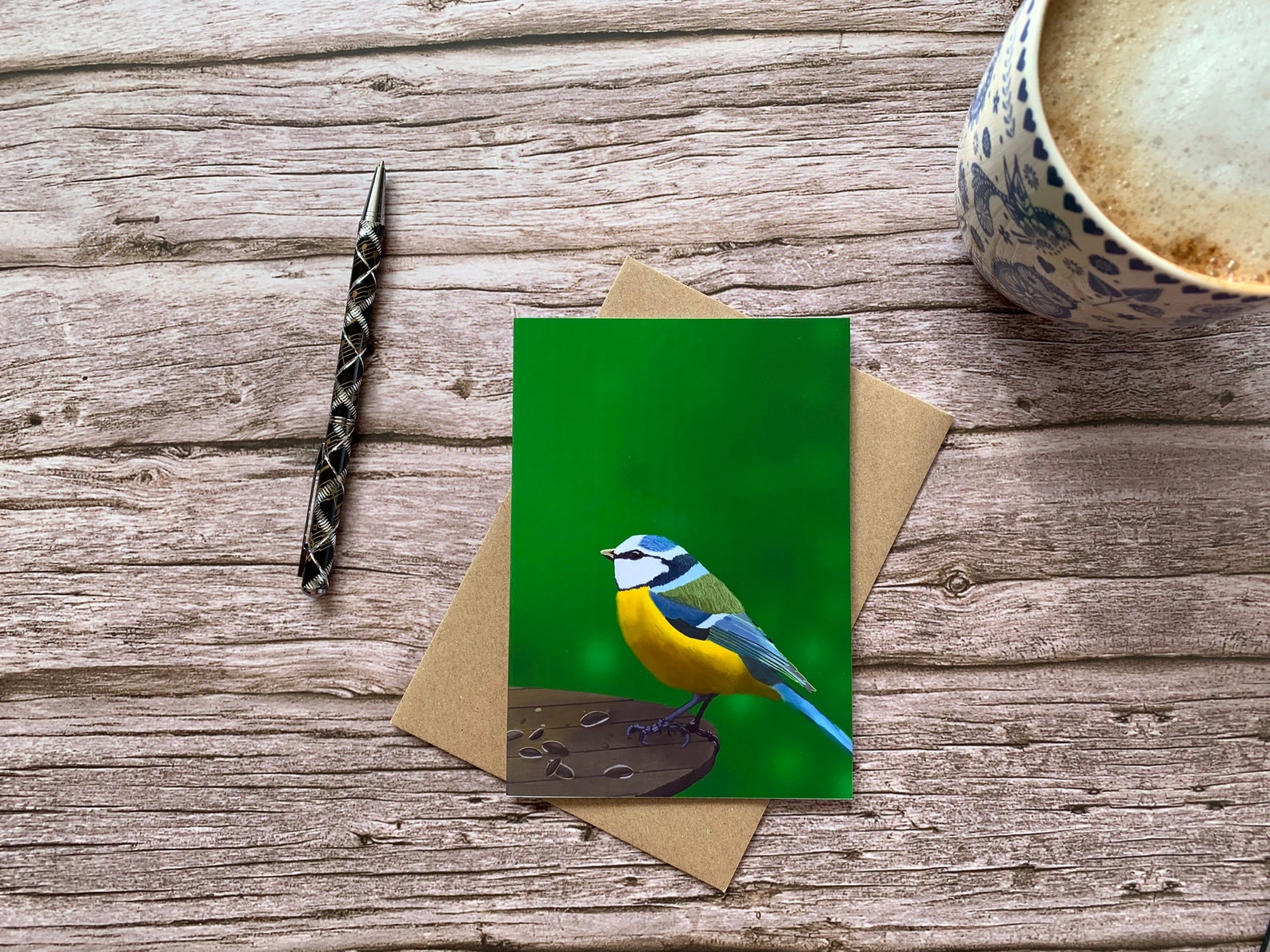 Wildlife cards pack of 6 greetings cards blank inside | Etsy