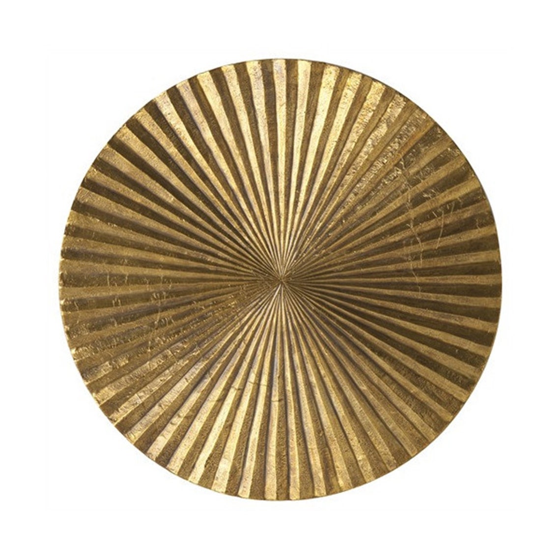 Set of 3 Bright Gold Sunburst Metal Wall Sculpture Decorative - Etsy