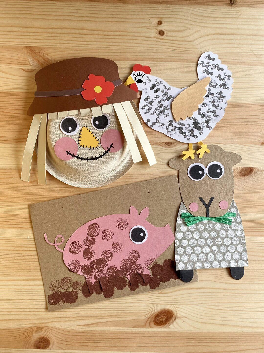 Farmyard Craft Kit - Etsy