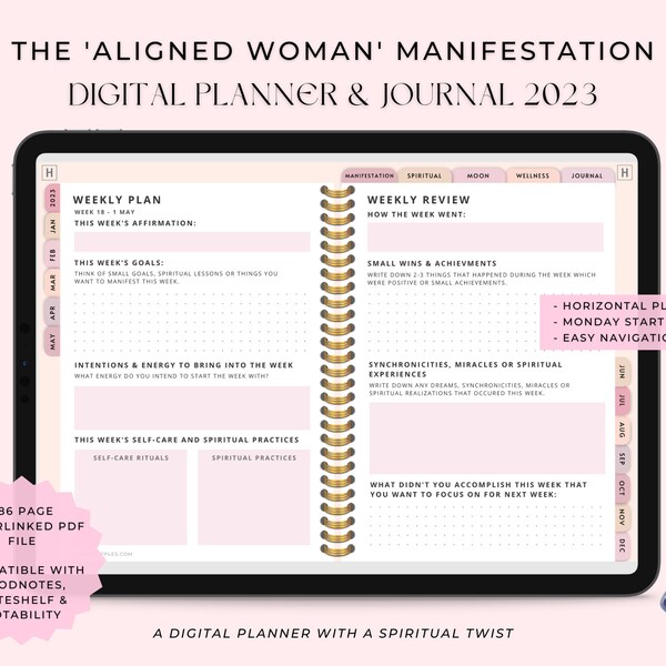 Spiritual Planner - Etsy