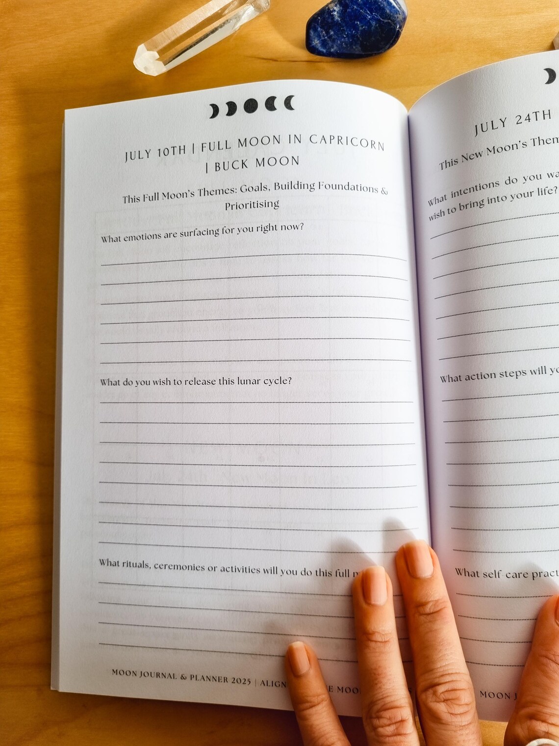 Moon Journal & Planner 2026 // Moon Phase Journal // Astrology Planner ...