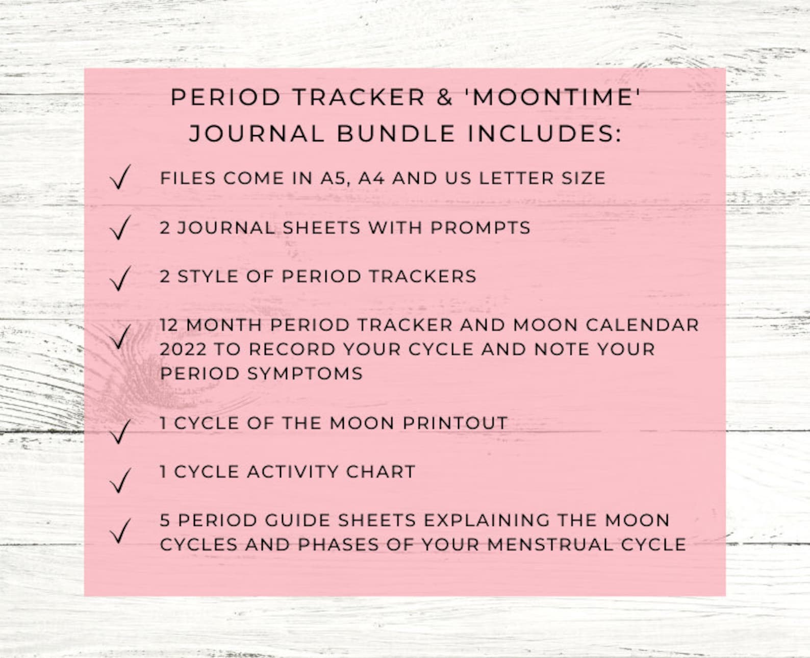 Period Tracker Printable // Period Journal Printable // - Etsy UK