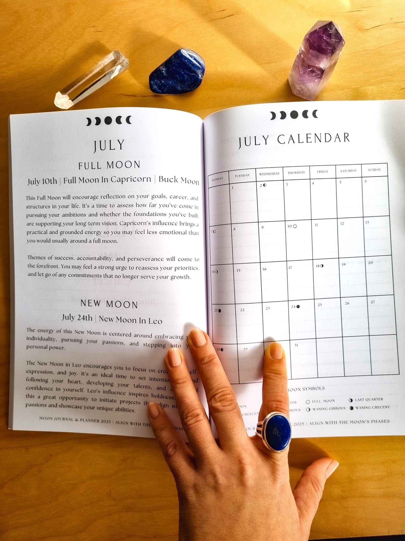 Moon Journal & Planner 2026 // Moon Phase Journal // Astrology Planner ...