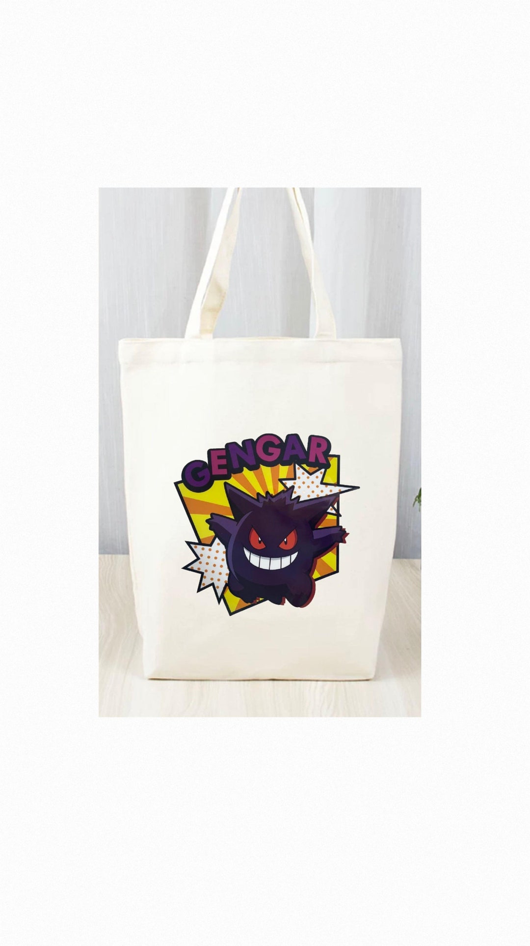 Cute Unique Gengar, Purple, Pokemon, Japanese, Anime 12oz, 100% Cotton ...