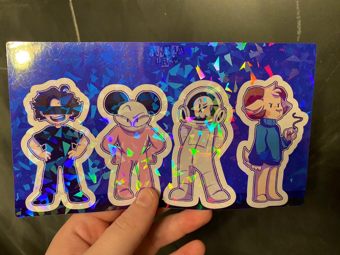 Sleep Deprived Podcast Vinyl Sticker Sheet - Etsy