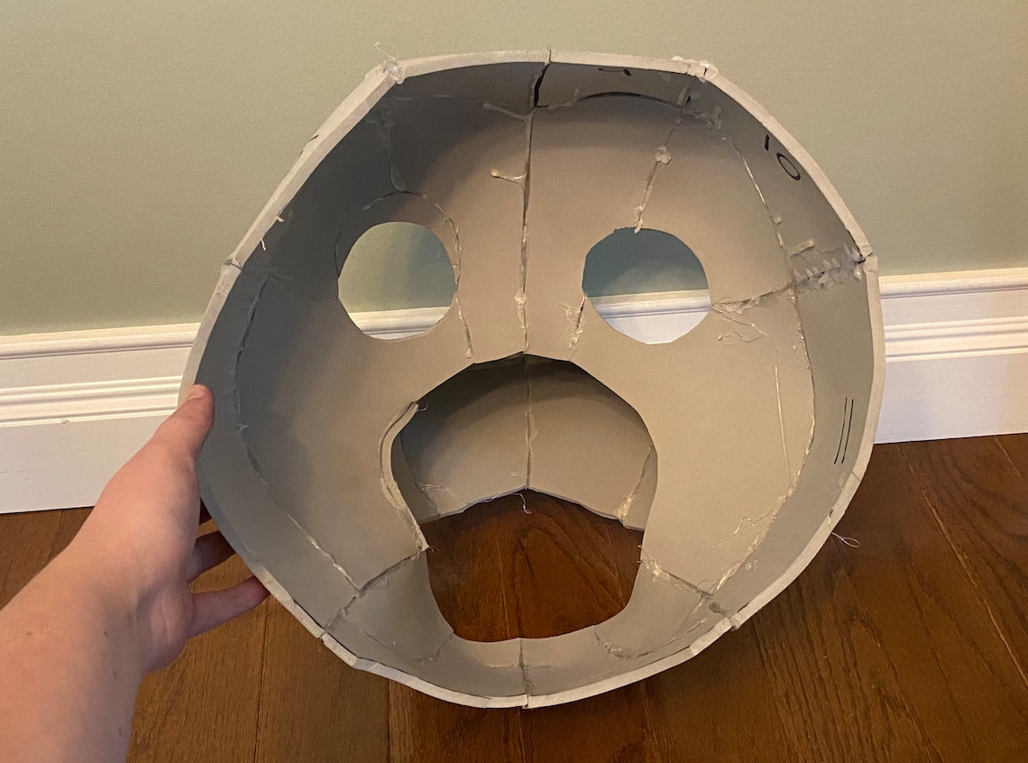 Fursuit Head Base EVA Foam Pattern: Toony Dog - Etsy