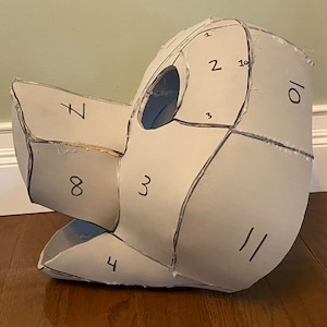 Fursuit Head Base EVA Foam Pattern: Toony Dog - Etsy
