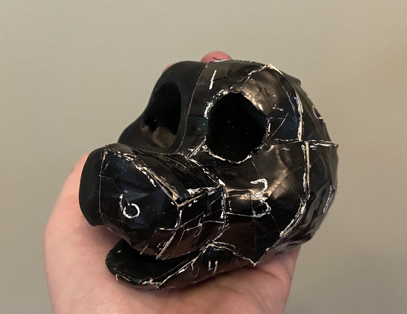 Fursuit Head Base EVA Foam Pattern: Toony Dog - Etsy