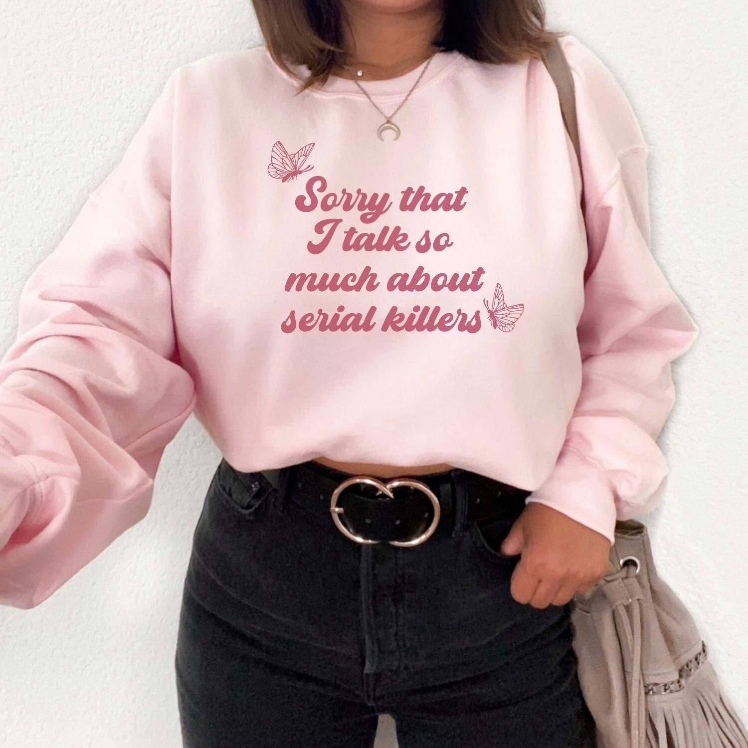 Serial Killer Sweatshirt True Crime Sweatshirt True Crime Junkie Serial ...
