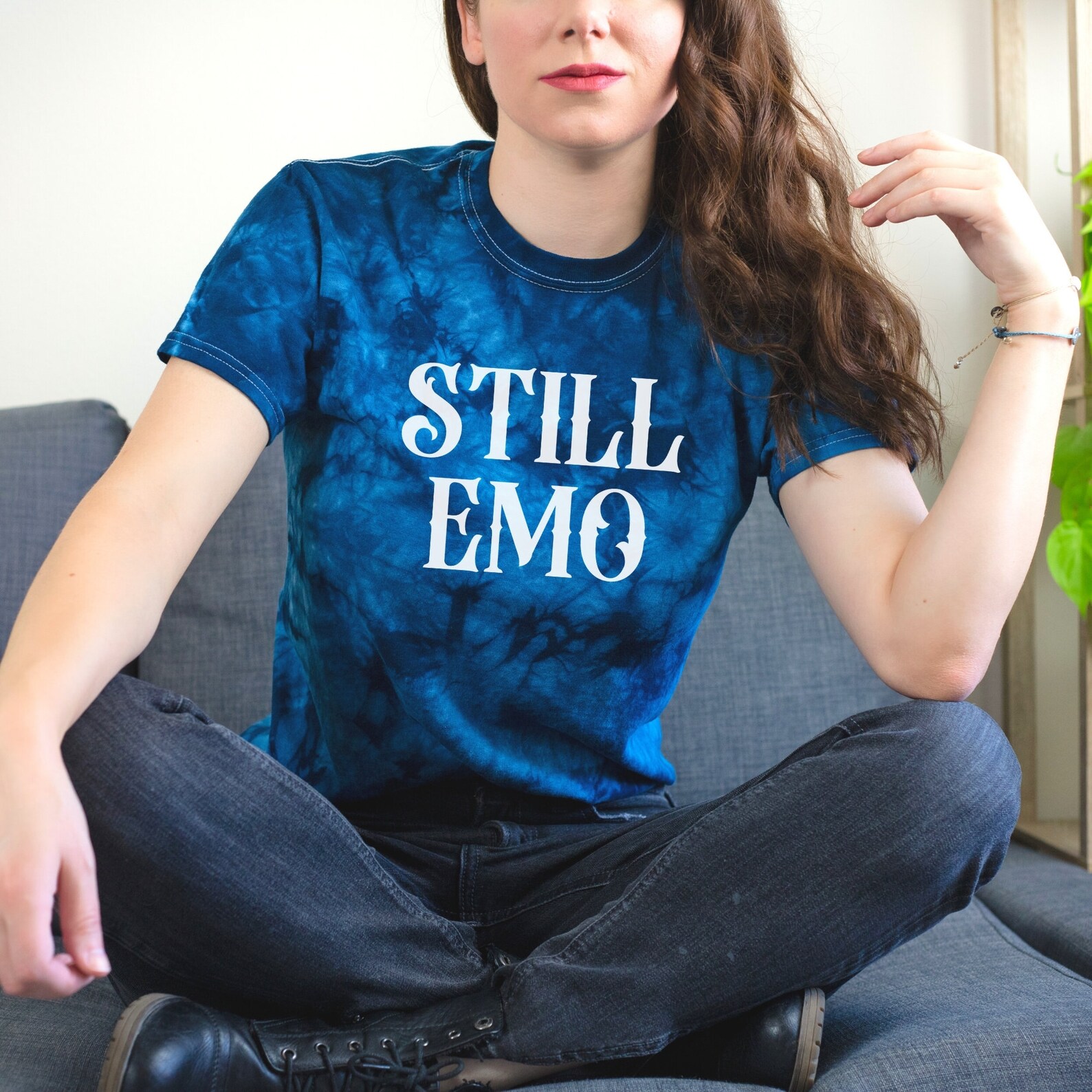 Still Emo Shirt Emo Tie Dye Elder Emo Emo Clothing Emo Emo - Etsy