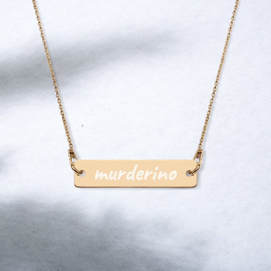 Murderino Necklace | Murderino Gift | True Crime Necklace | MFM Fan ...