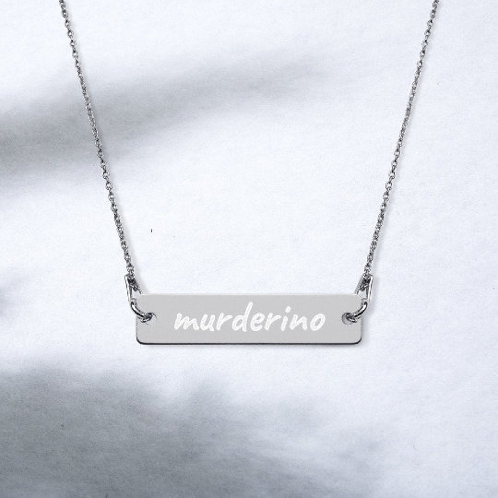 Murderino Necklace Murderino Gift True Crime Necklace | Etsy