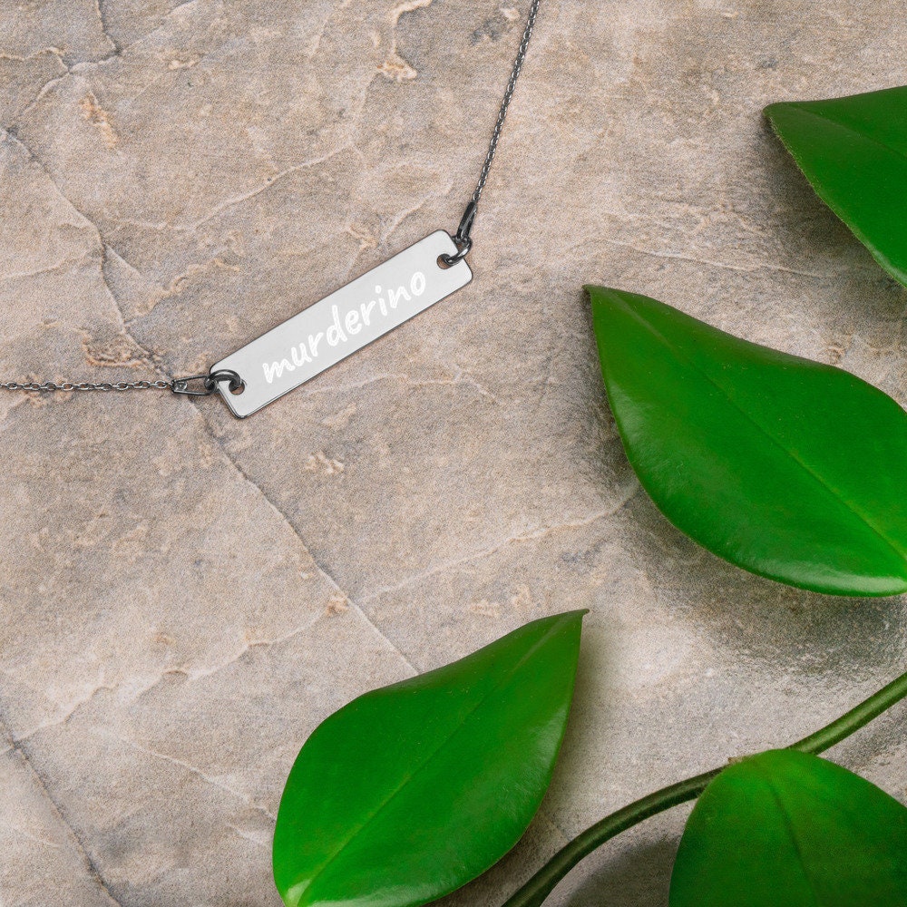 Murderino Necklace Murderino Gift True Crime Necklace | Etsy