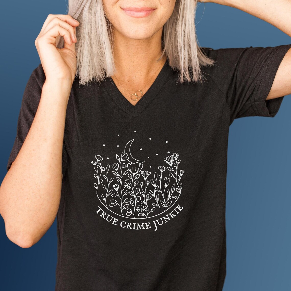 True Crime Shirt True Crime Junkie Crime Show Shirt Crime - Etsy