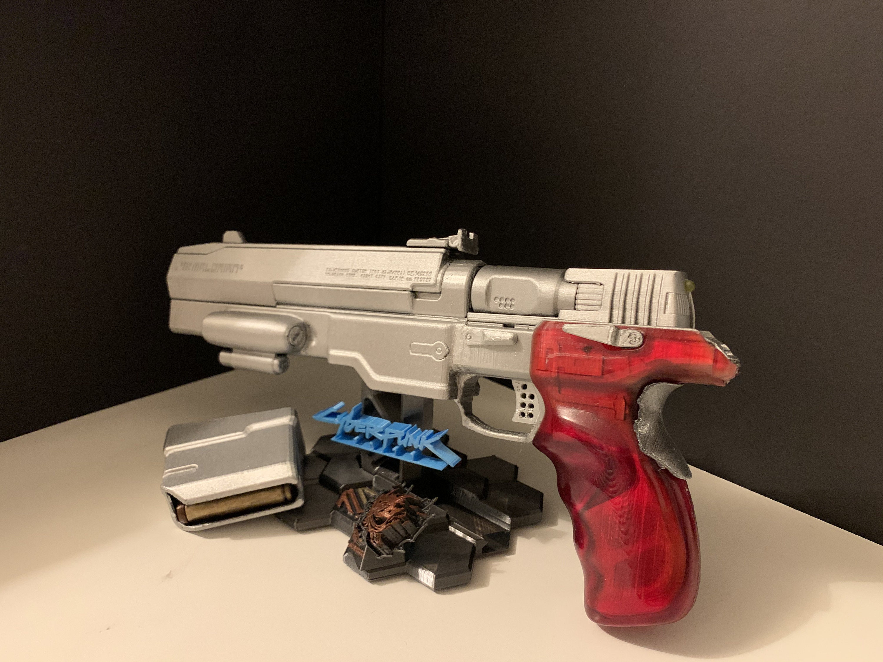 Cyberpunk 2077 Johnny Silverhand Weapon Big Mama Version | Etsy