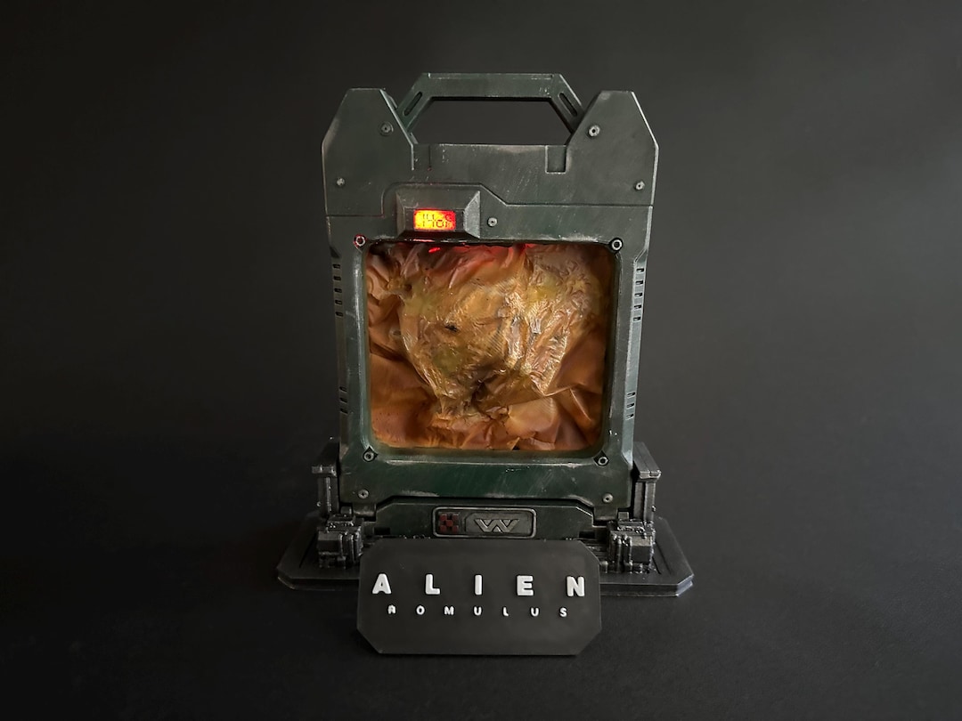 Alien Romulus Facehugger Stasis Container Replica - Etsy