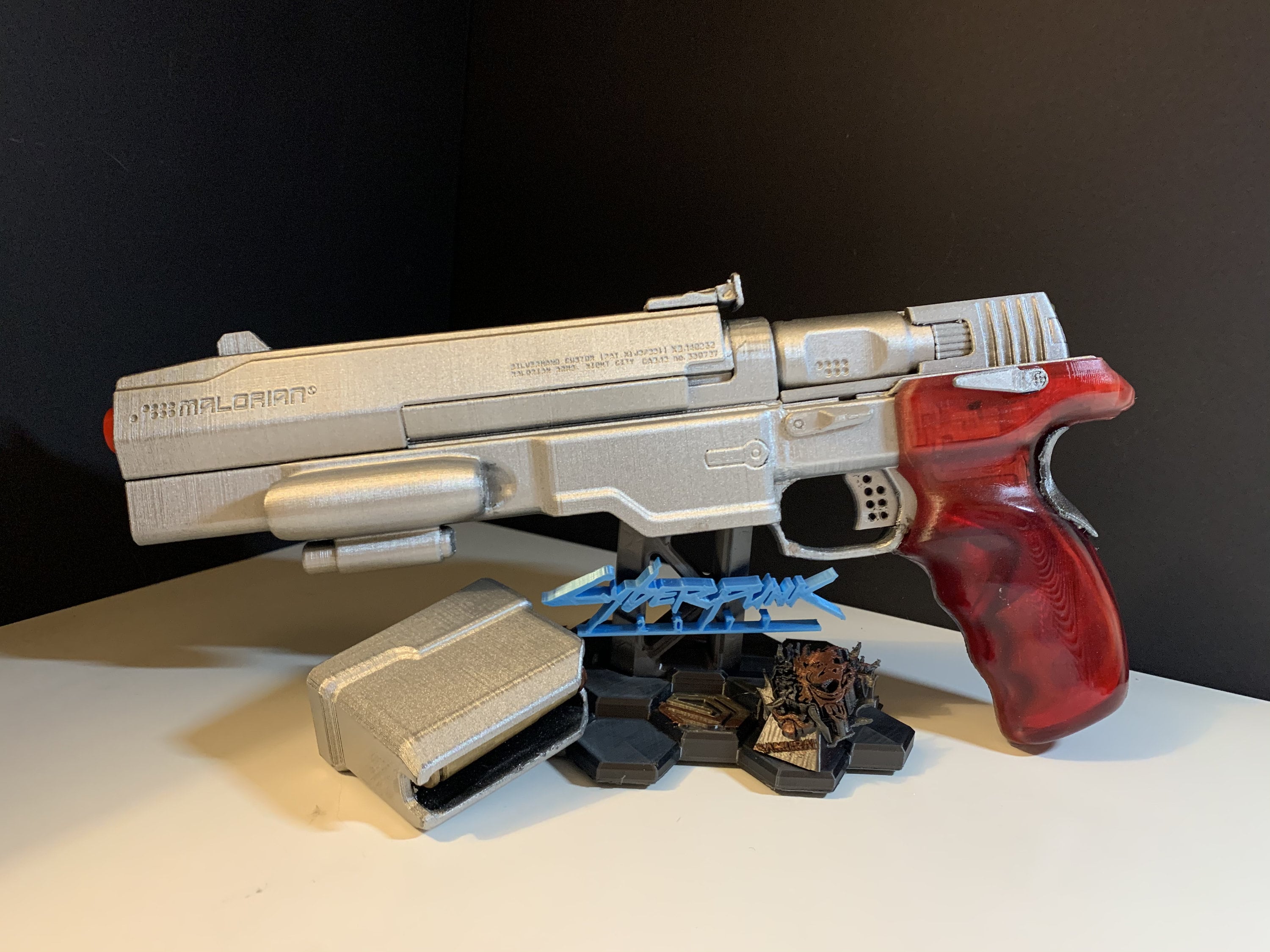 Cyberpunk 2077 Johnny Silverhand Weapon Big Mama Version | Etsy