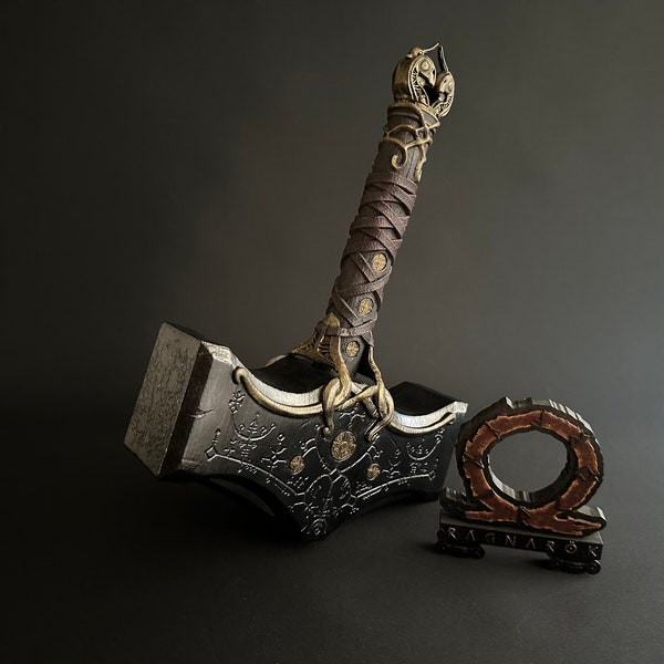 Mjolnir Replica God of War - Etsy