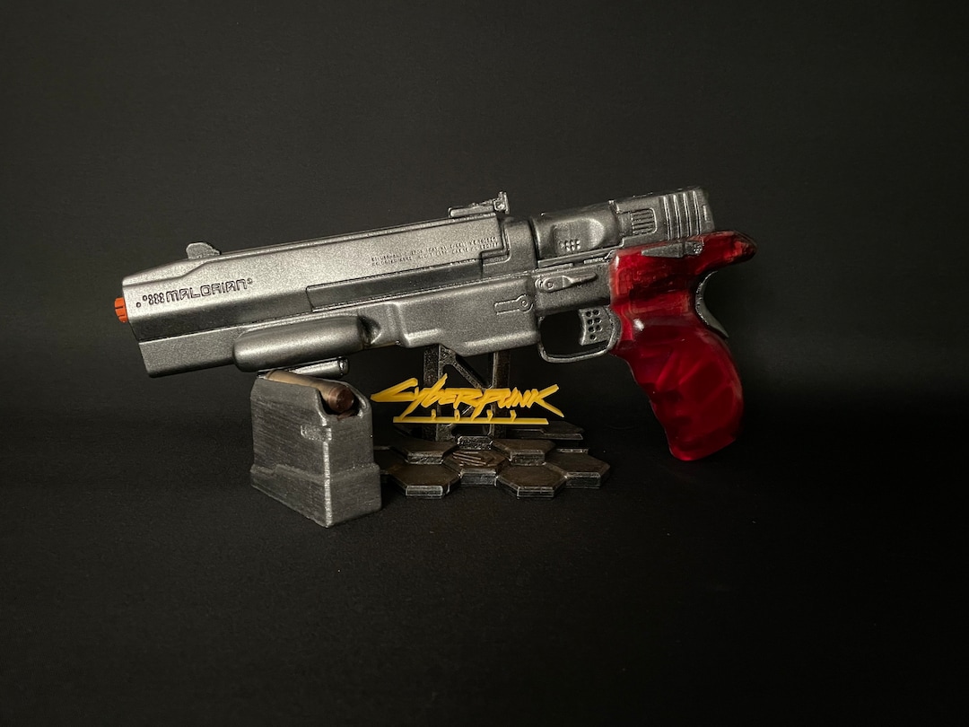 Cyberpunk 2077 Johnny Silverhand Replica Waffe Malorian Arms 3516 Real ...