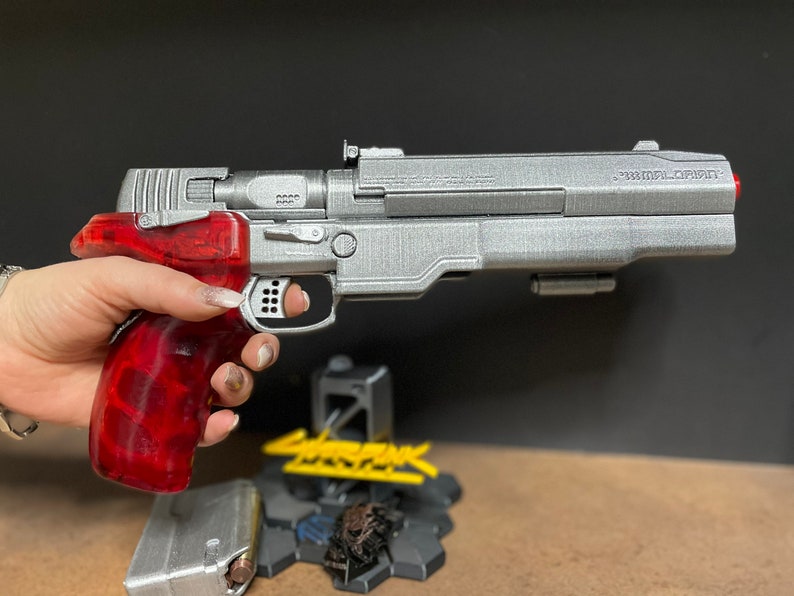 Cyberpunk 2077 Johnny Silverhand Replica Weapon Big Mama - Etsy