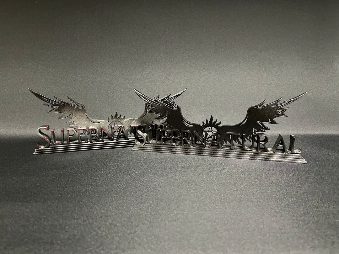 Supernatural Custom Display Logo - Etsy
