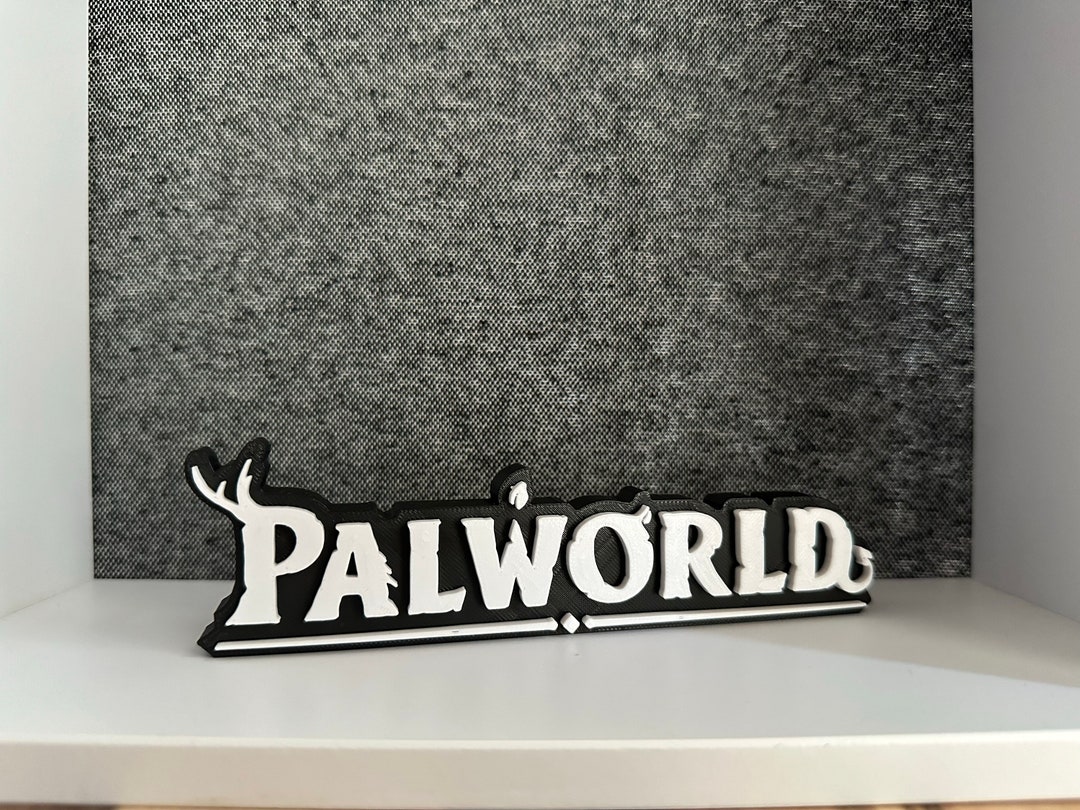 Palworld Display Logo - Etsy